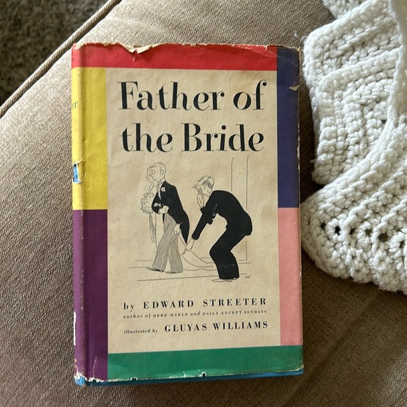 Simon & Schuster | Accents | Vintage Father Of The Bride Book By Edward ...